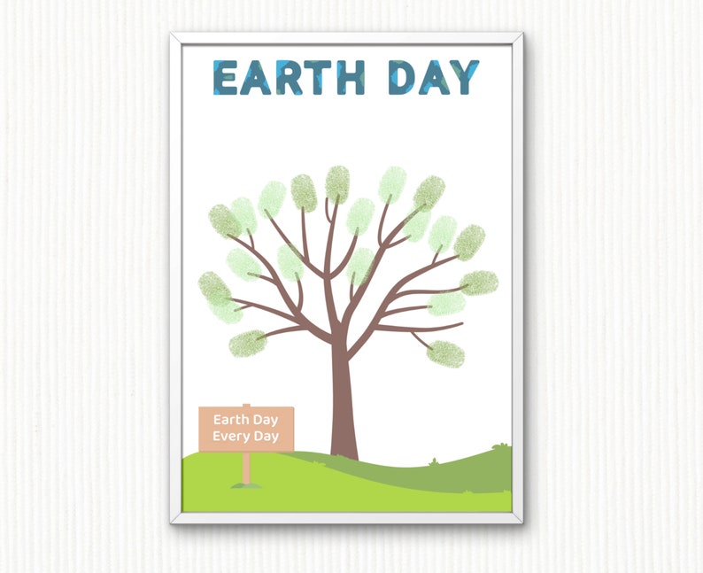 Earth Day Handprint Craft Earth Day Craft Earth Day for Kids Earth Day ...