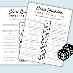 Class Reunion Games Bundle – 30+ Printable Activities for High School ...