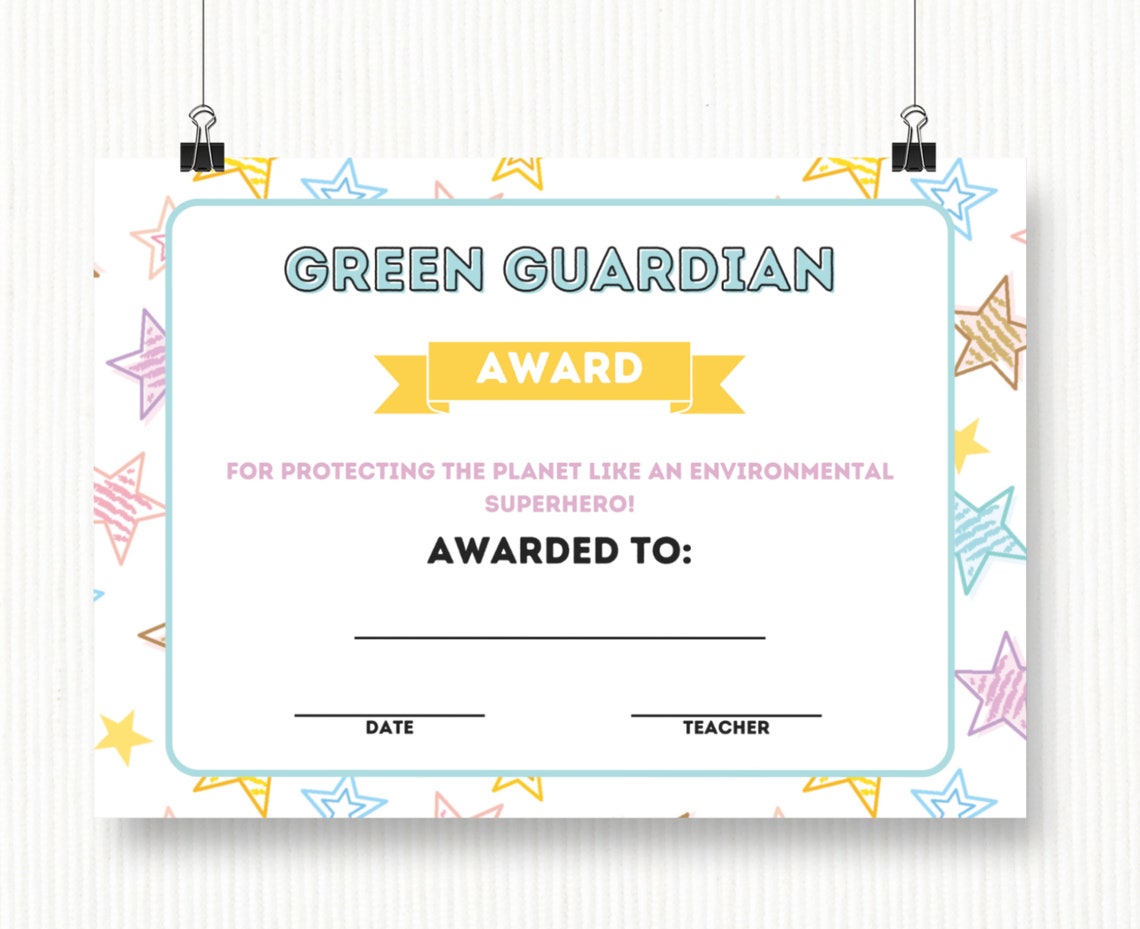 Classroom Awards End of Year Awards Student Awards Printable Student ...