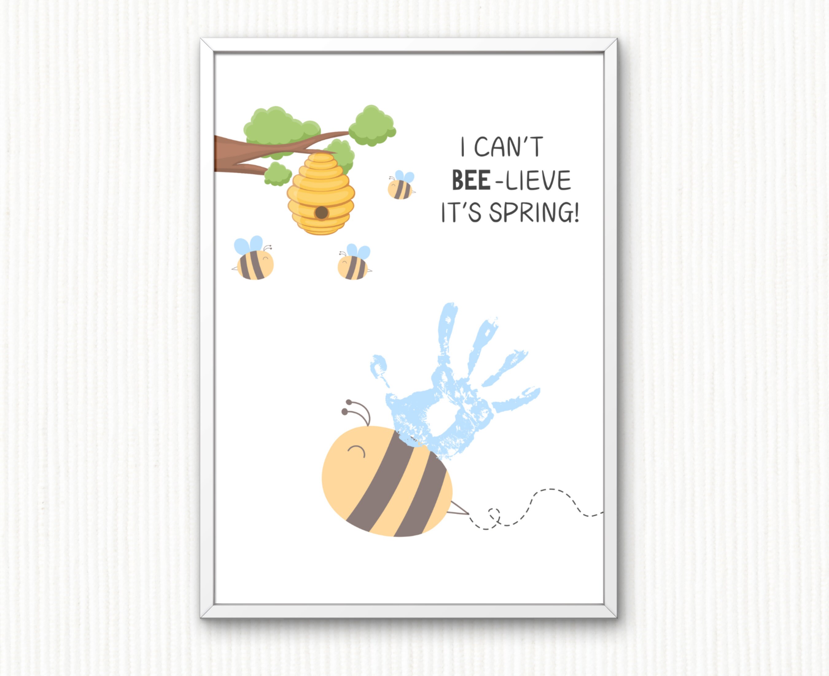 Spring Handprint Craft | Spring Craft for Kids | Spring Craft Classroom ...