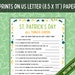 St Patrick's Day All Things Green Quiz: Fun Party Game (digital ...