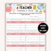 Teacher Feud Game: Printable Staff Meeting Icebreaker (digital Download ...