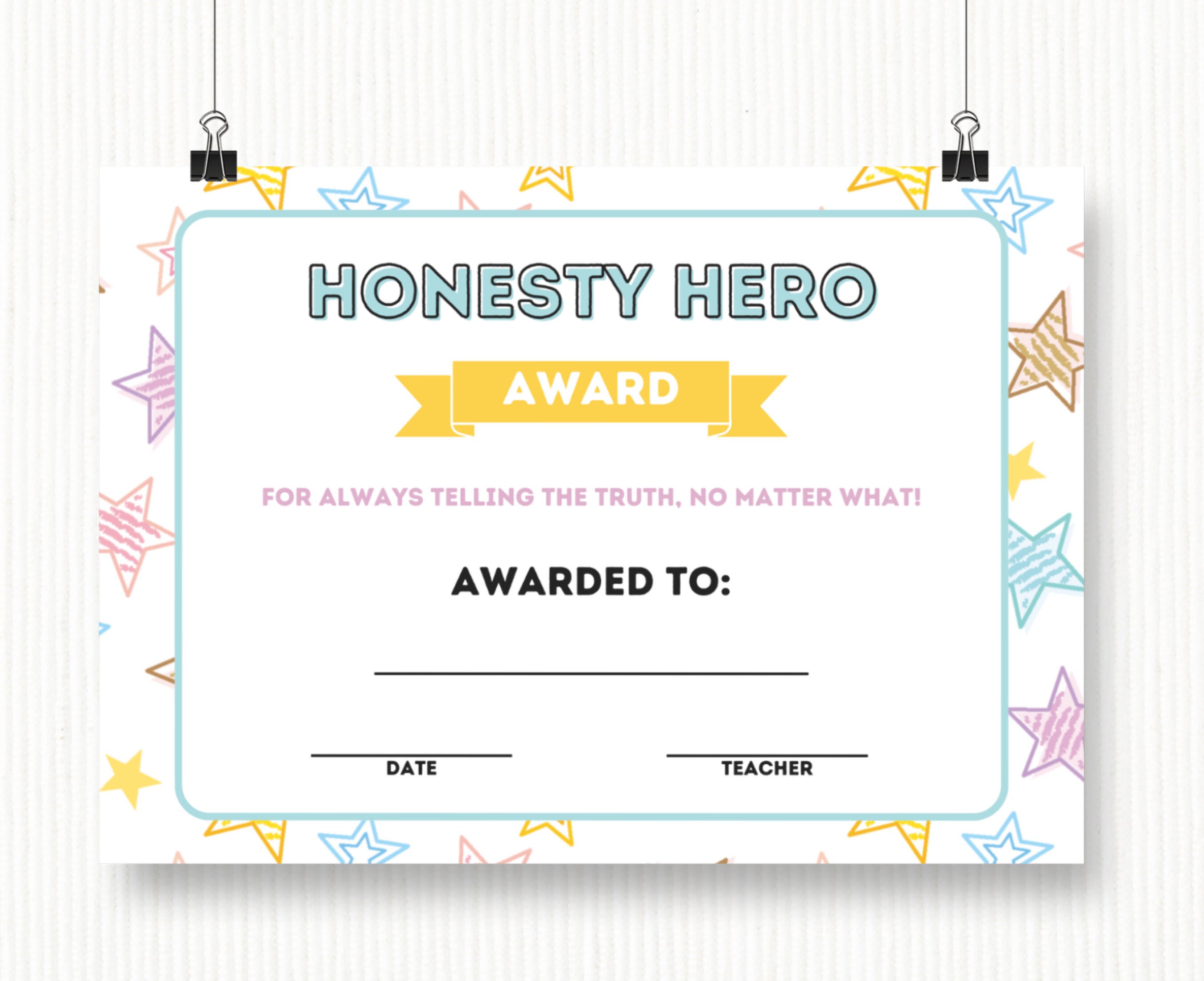 Classroom Awards -- End of Year Awards -- Student Awards -- Printable ...