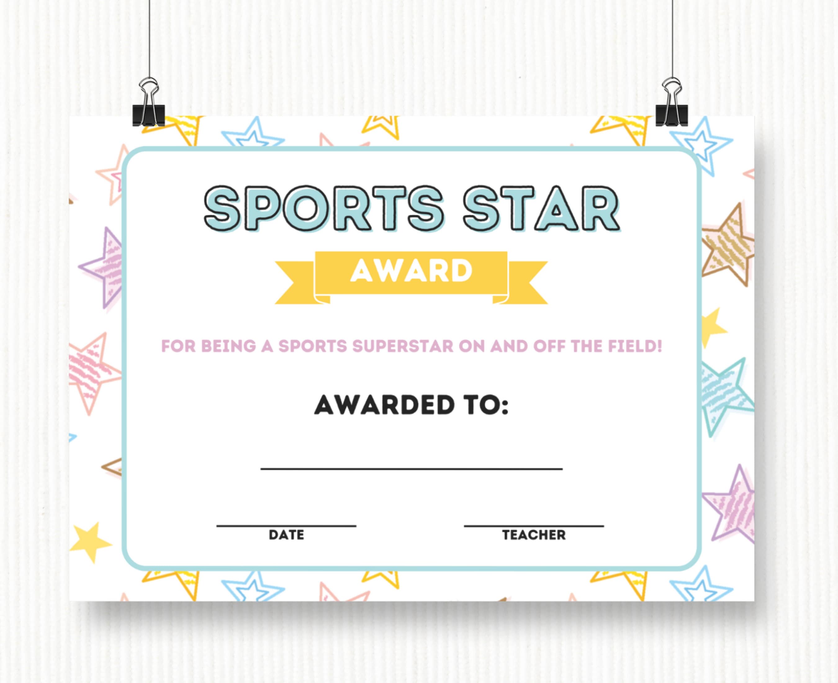 Classroom Awards -- End of Year Awards -- Student Awards -- Printable ...