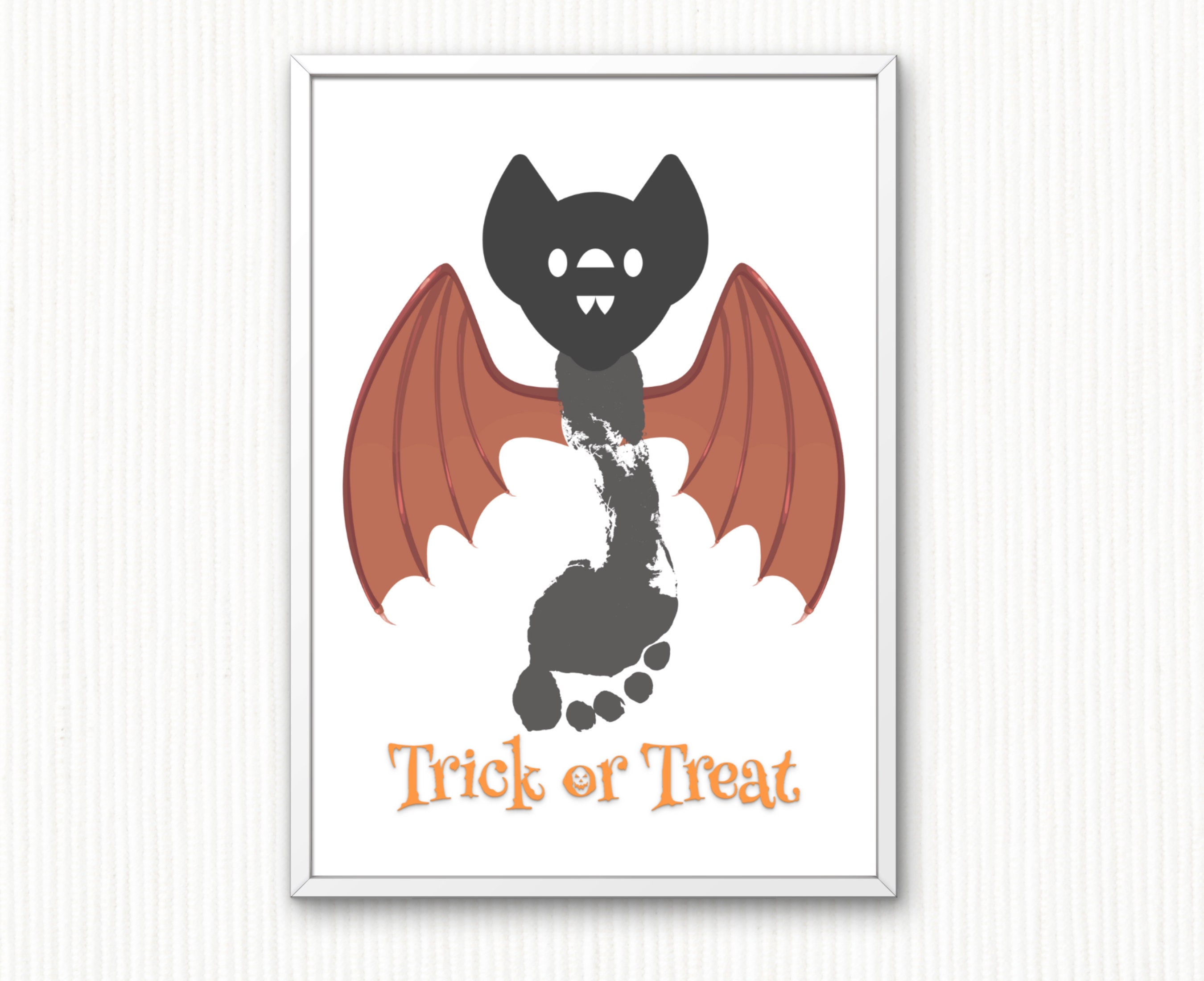 Halloween Handprint Craft | Halloween Footprint Art | Crafts for Kids ...