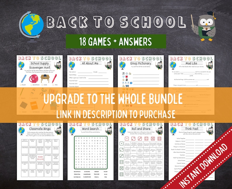 Back to School Icebreaker Game: Roll & Share Activity (PDF) - Etsy