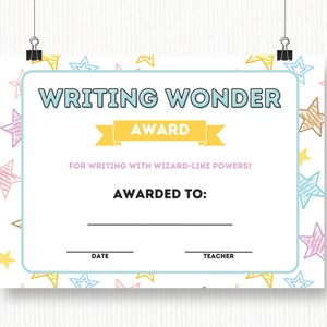 Classroom Awards -- End of Year Awards -- Student Awards -- Printable ...