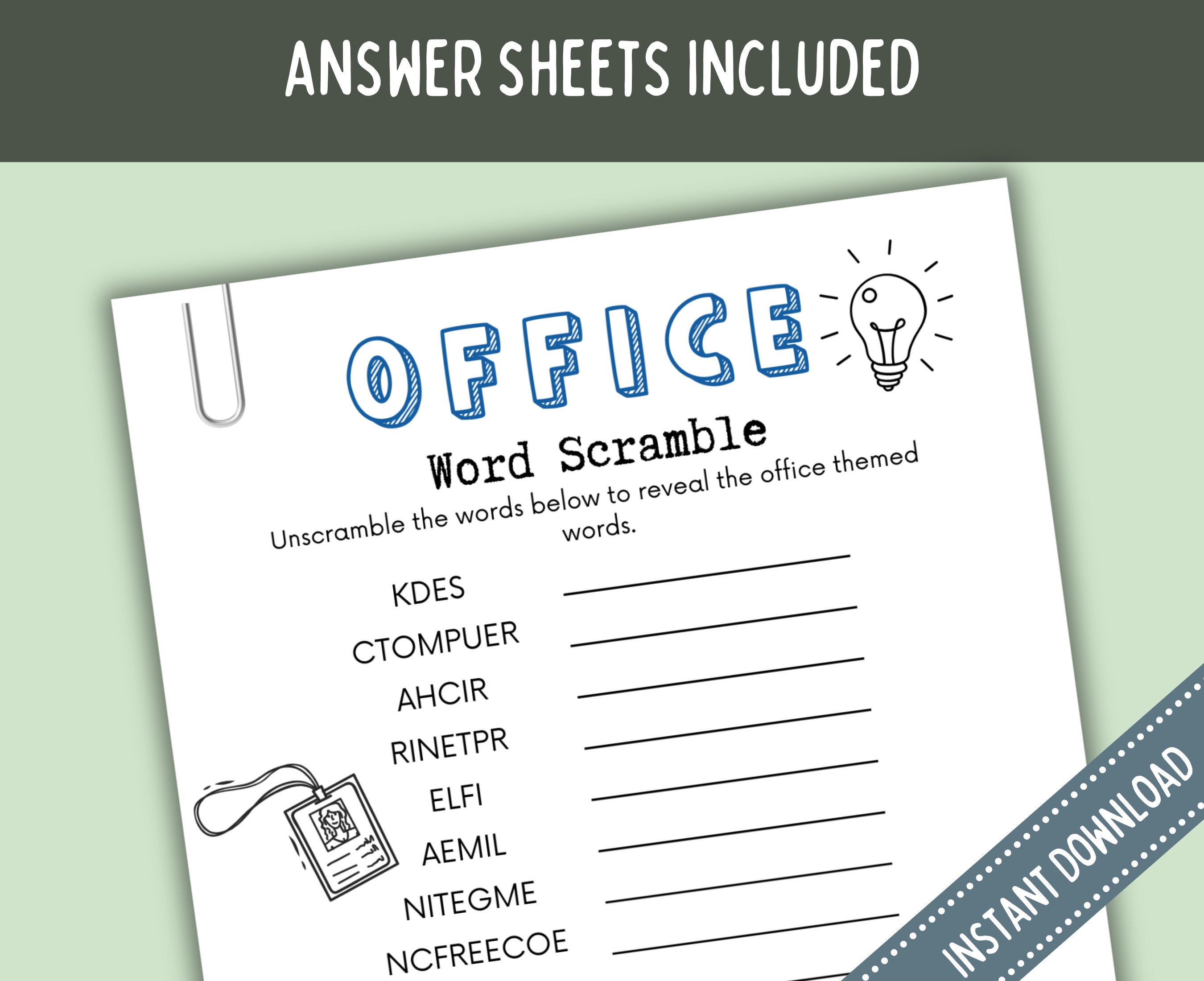 Office Party 25-game MEGA BUNDLE, Work Party Games for Team Building ...