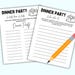 Dinner Party Games Bundle – 20+ Printable Fun Activities for Family ...