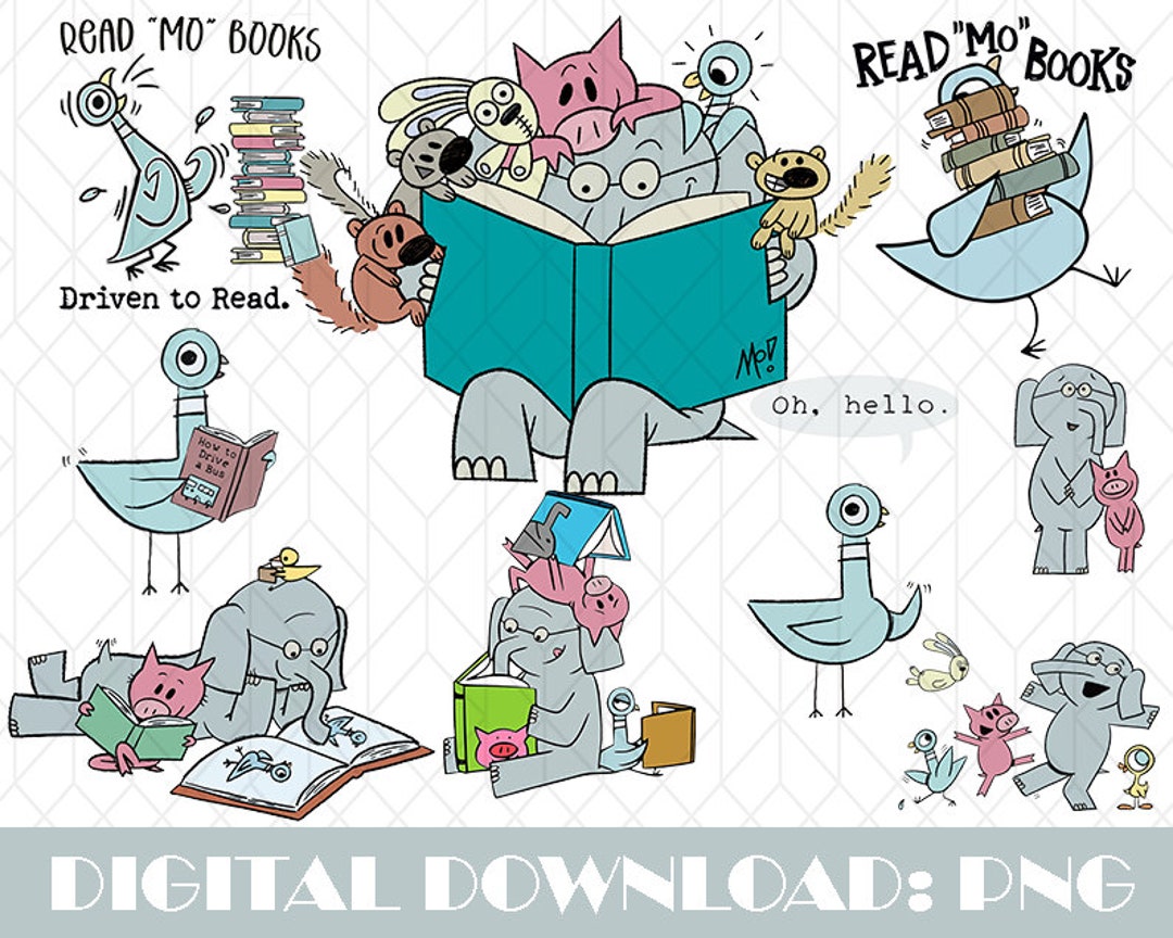 Elephant and Piggie Png Bundle Elephant Png Piggie Png - Etsy