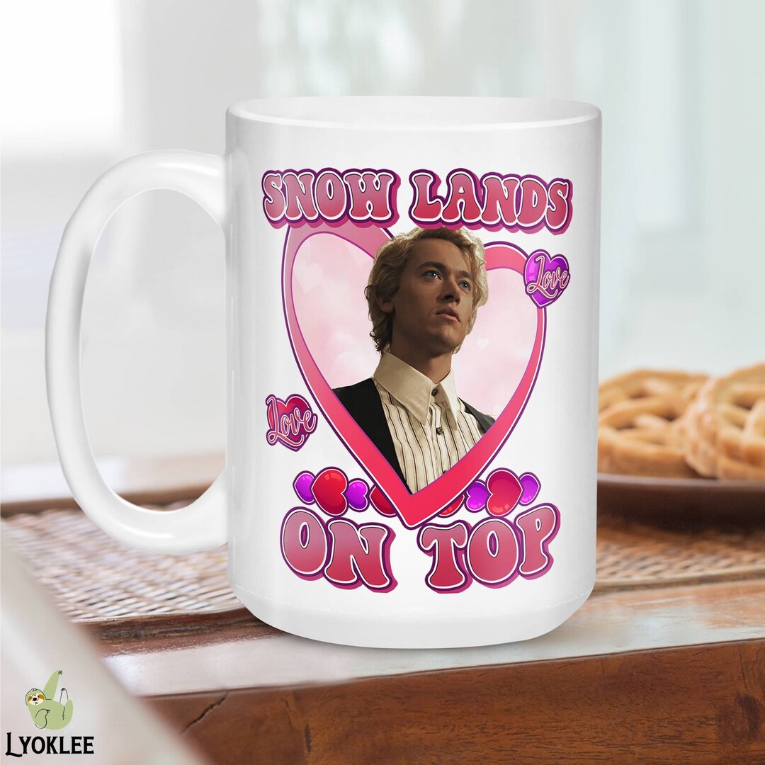 Coriolanus Snow Mug, Snow Lands on Top Mug, Coriolanus Snow Gift, Tom ...