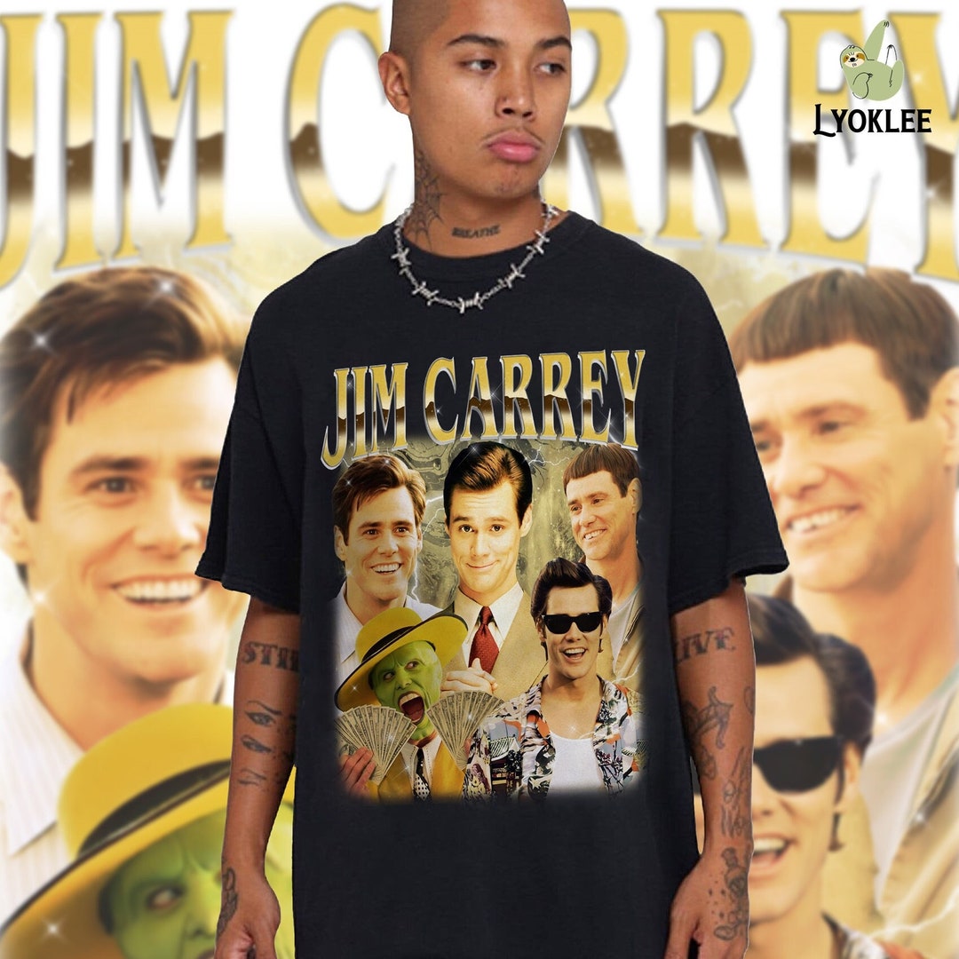 Retro Jim Carrey Shirt Jim Carrey Tshirt Jim Carrey T Shirt - Etsy