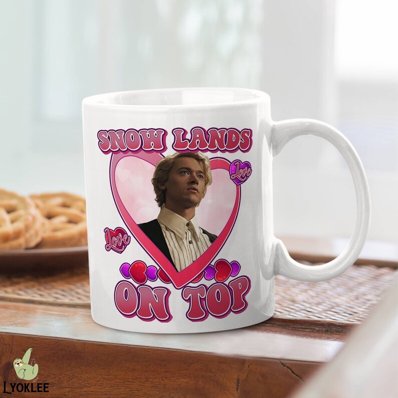 Coriolanus Snow Mug, Snow Lands on Top Mug, Coriolanus Snow Gift, Tom ...