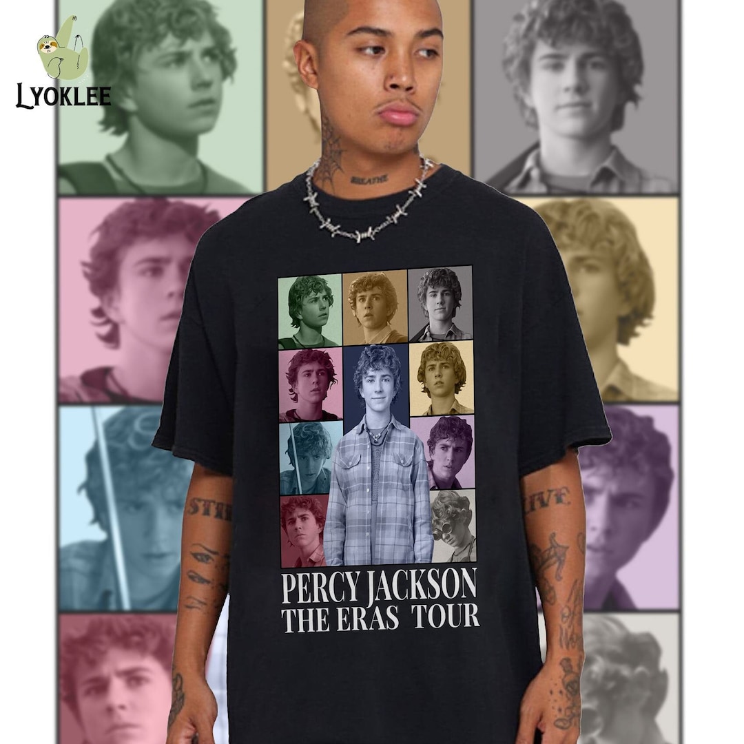 Retro Percy Jackson the Eras Tour Shirt Percy Jackson Walker Scobell ...