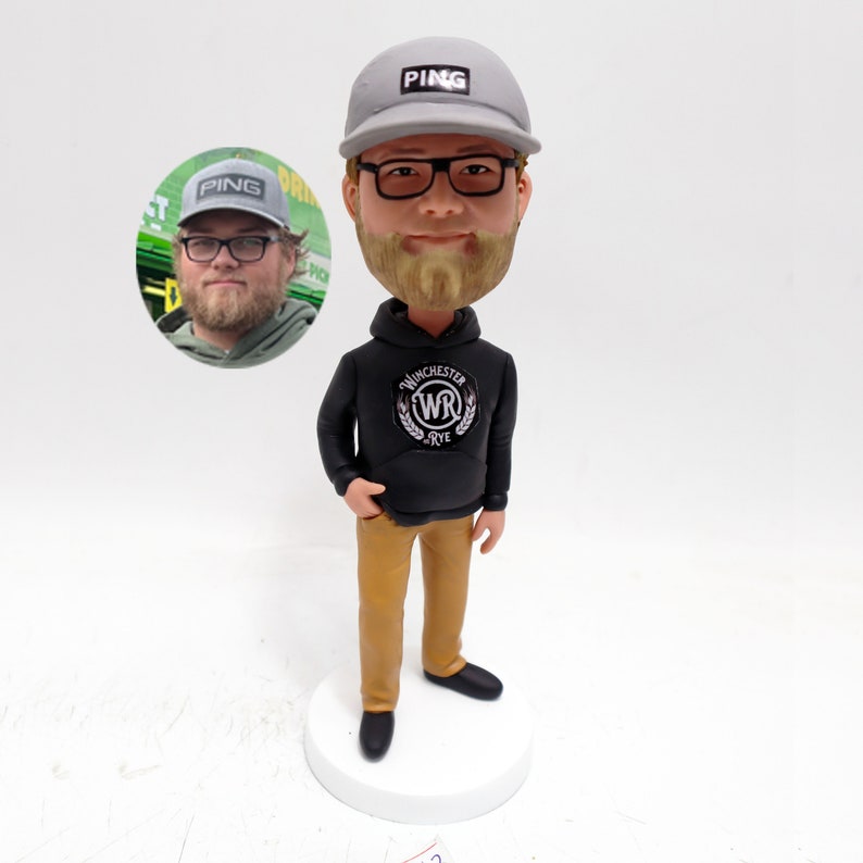 Custom Man Bobbleheads, Cool Fathers Day Gifts, Unique Fathers Day ...