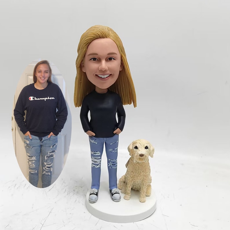 Custom Kids Bobblehead, Unique Pleasantly Surprised Gifts for Kids ...