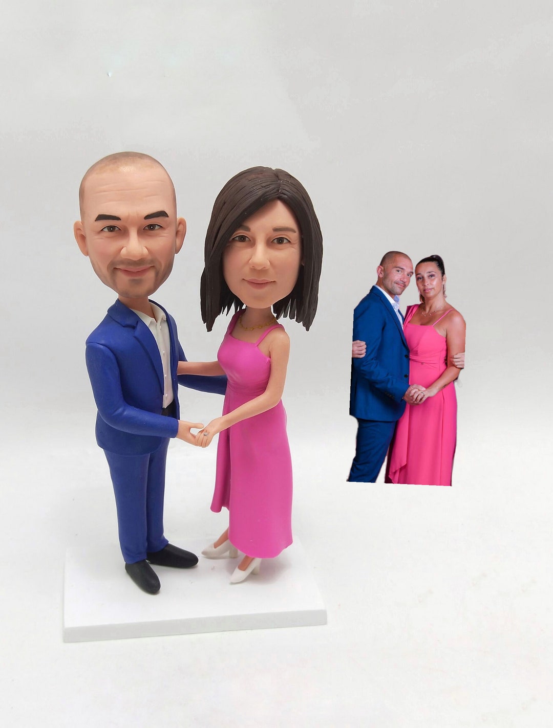 Custom Couple Bobbleheads, Personalized Bobblehead Couples Dolls of ...