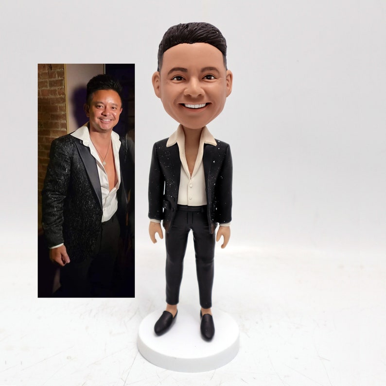 Custom Golf Bobblehead Personalized From Photos Golf Player Figure ...