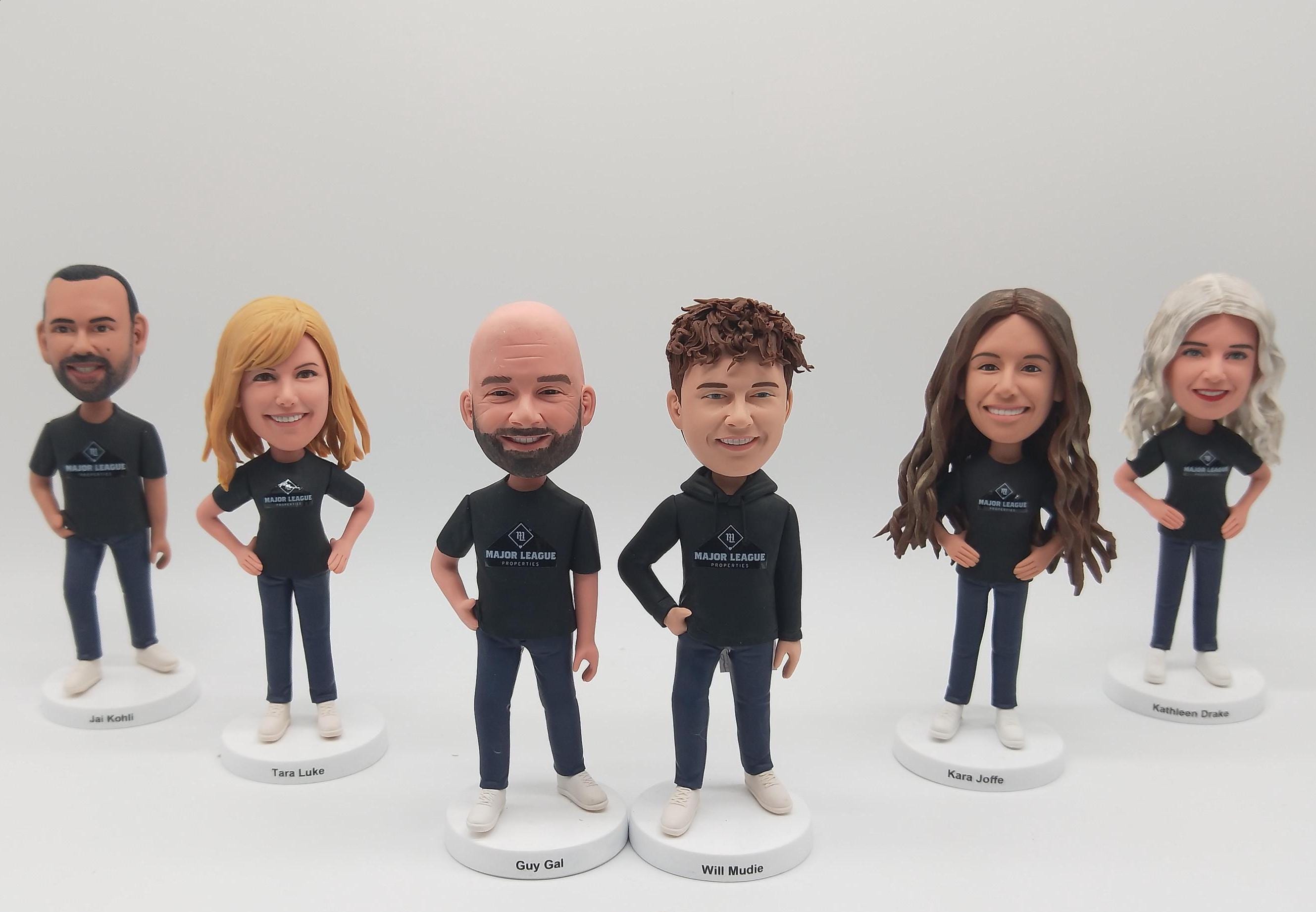 Custom Team Challenge Bobblehead Set – Personalized Figurines for ...