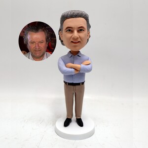 Custom Man Bobbleheads in Dress,unique Fathers Day Presents,gifts for ...