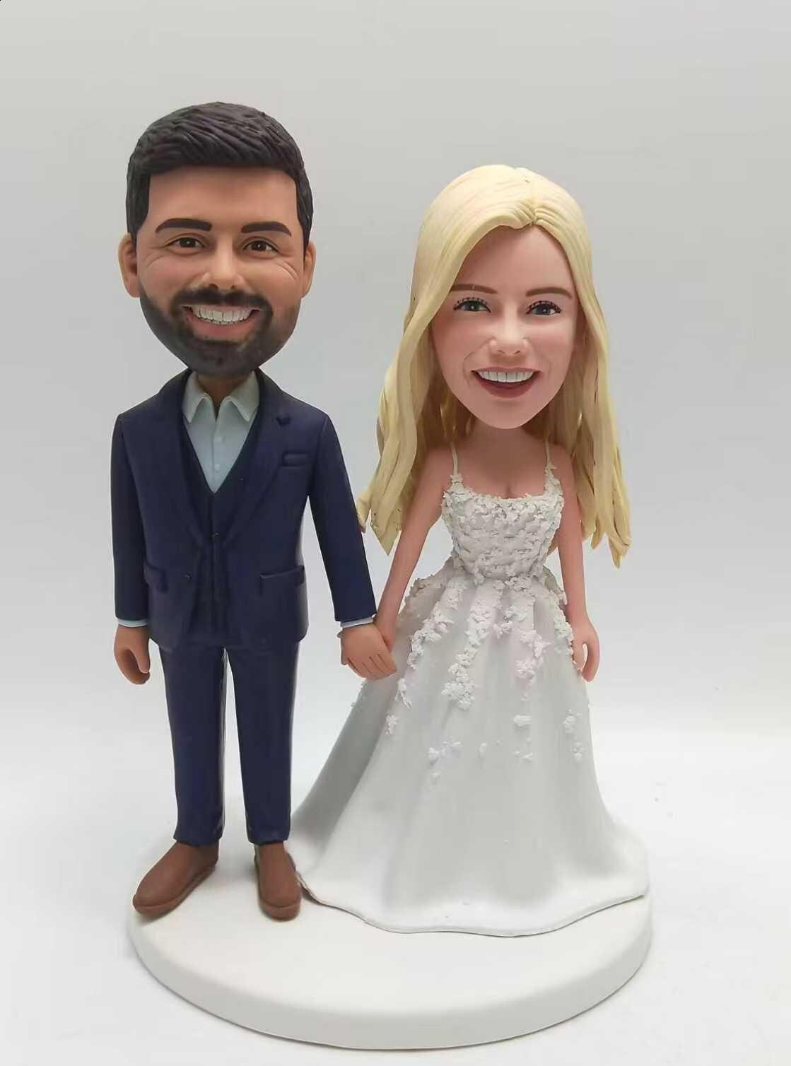 Custom Pickleball Bobblehead Personalized Couple Gift Sports Figurine ...