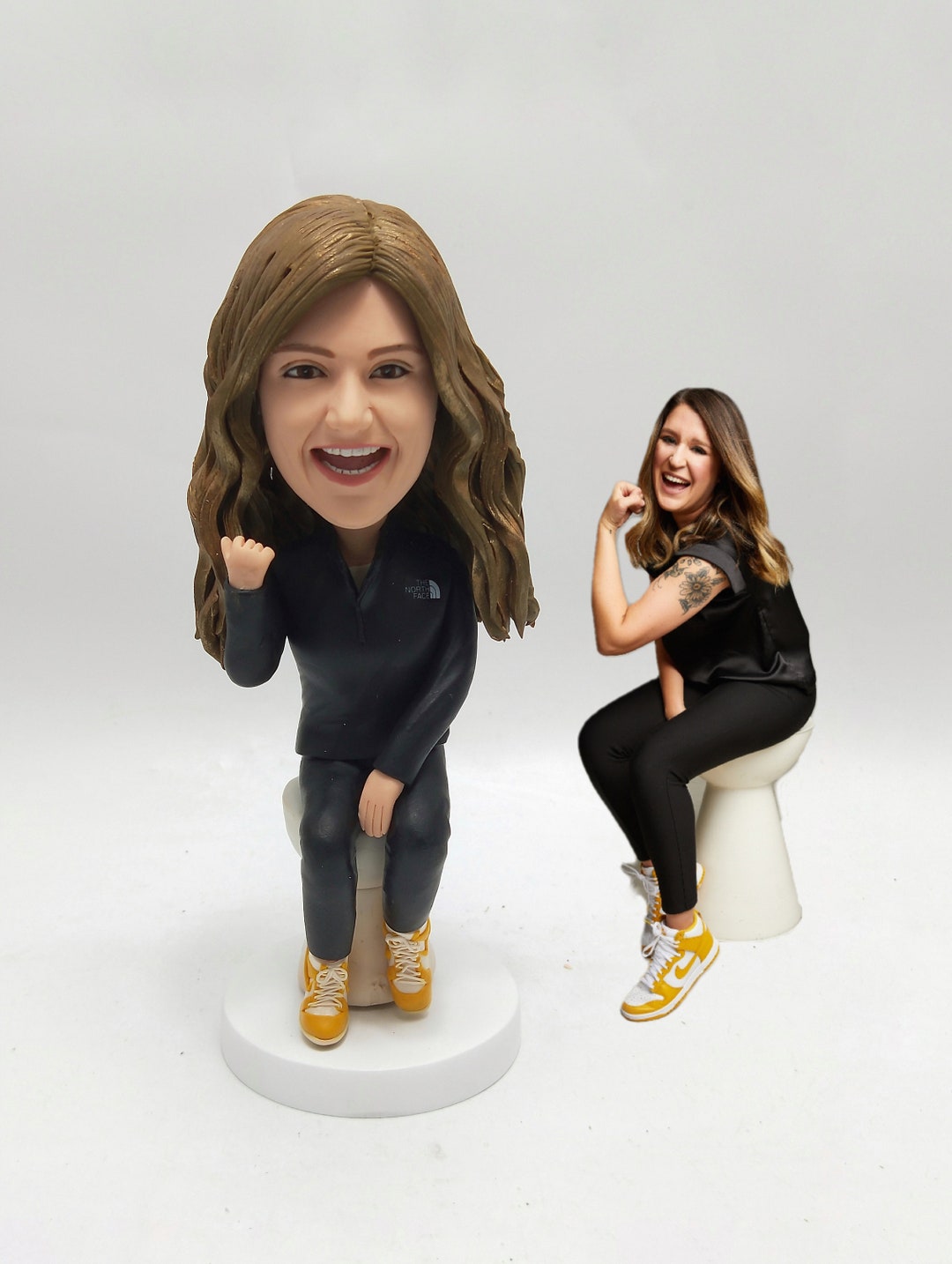 Custom Bobbleheads: Casual Woman Office Women | Personalized ...