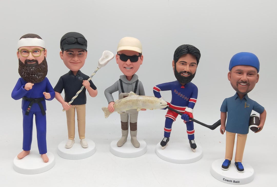 Custom Sports Bobblehead Personalized From Photos Hobby Athlete ...