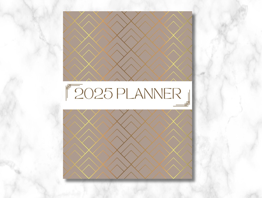 2025 Printable Planner | Weekly, Daily, Monthly (PDF) - Etsy