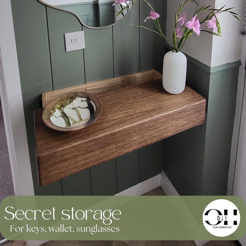 Secret Storage Shelf - Etsy UK
