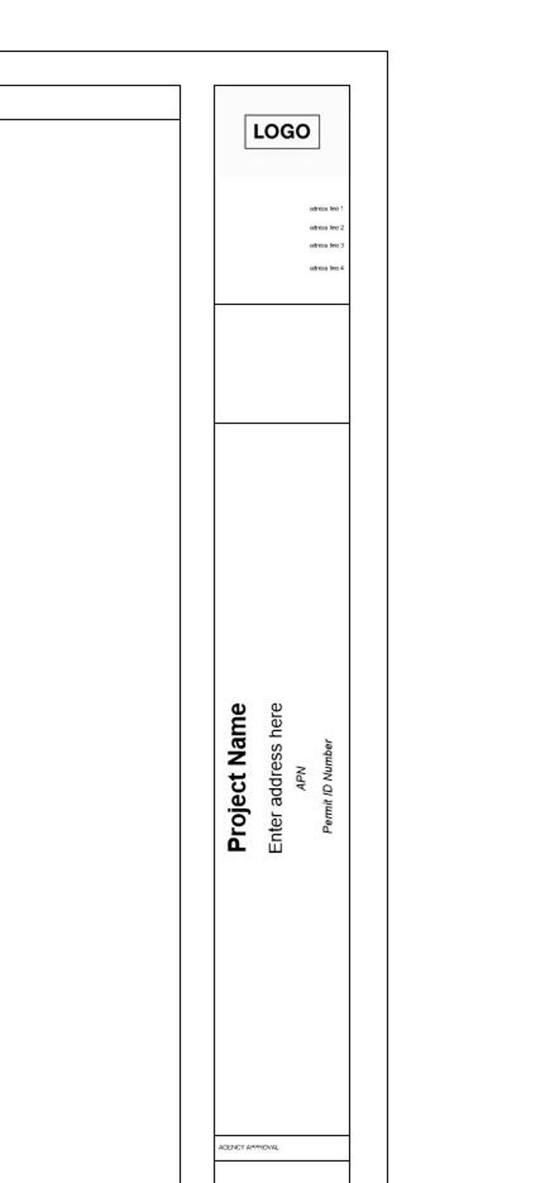 Revit Title Block Family / Label-based / Fully Customizable / Metric ...