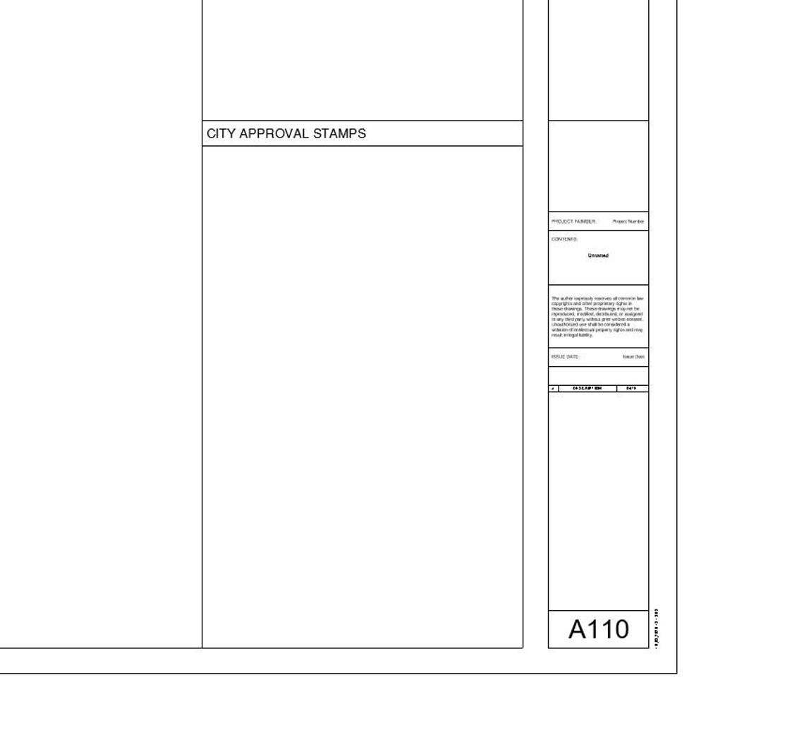 Revit Title Block Family / Label-based / Fully Customizable / Metric ...