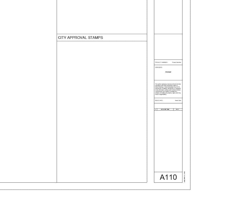 Revit Title Block Family / Label-based / Fully Customizable / Metric ...