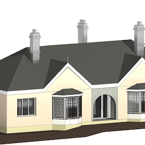 Custom 3D House Model | Revit, Sketchup, 3ds Max | Editable Digital ...
