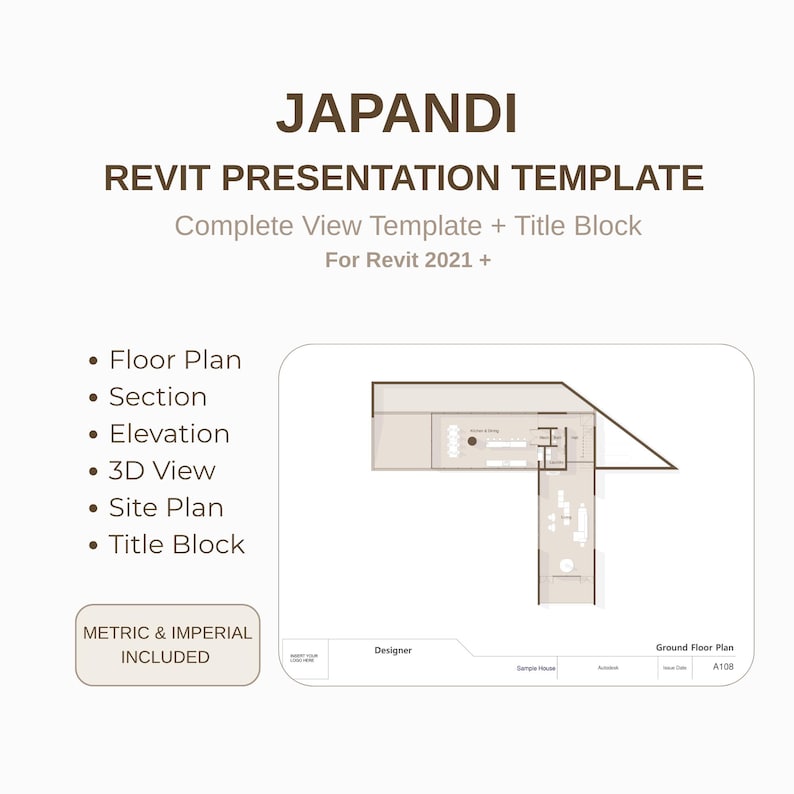 Revit Interior Design Bundle | Japandi, Warm Modern Templates (revit ...