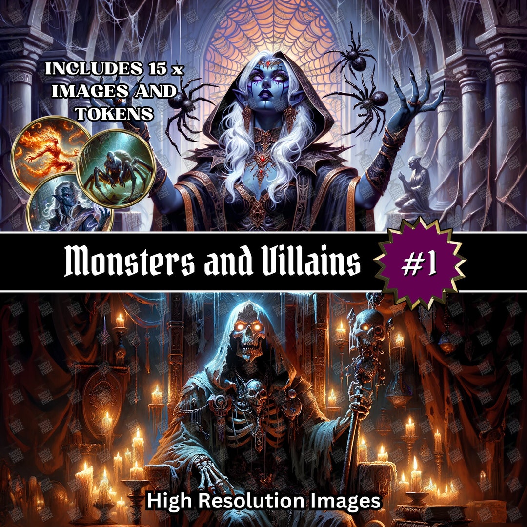 Dnd Desktop Wallpapers HD Monsters and Villains, 15 Pack 1, Dungeons ...