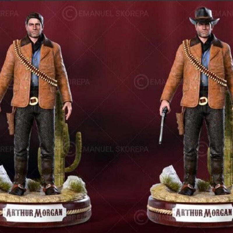 Red Dead Redemption Figure - Etsy