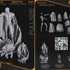 Femto Griffith Berserk 1/9 23 Cm Fanart 3d 12k Resin Statue Unpainted ...