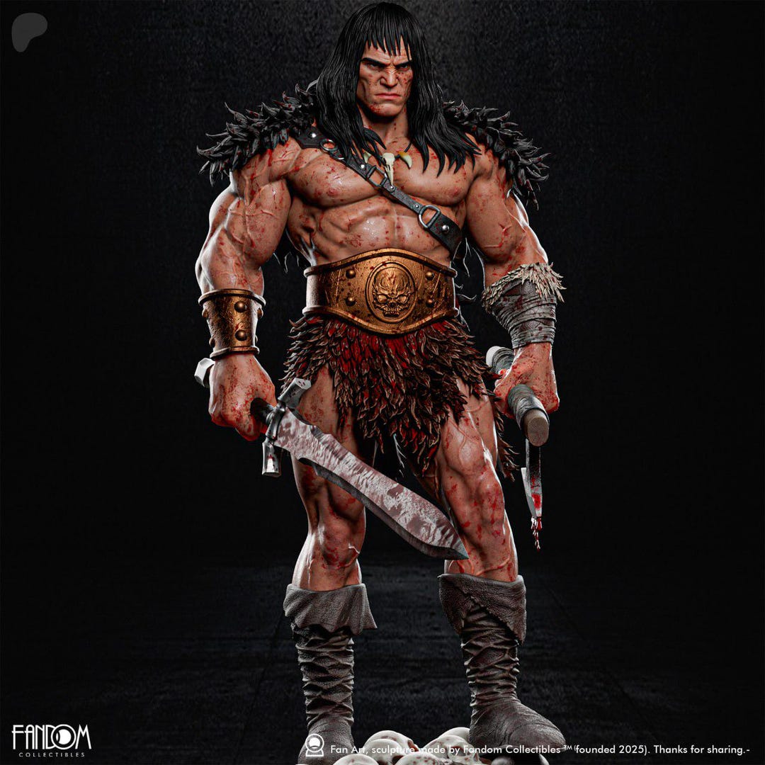 The Barbar Warrior | Maximum Detailed 3d 12k Resin Printed Figure - Etsy