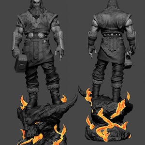 Odin the Allfather V1 | Maximum Detailed 3d 12k Resin Printed Figure - Etsy