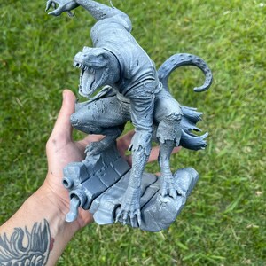 Villian Lizard 25cm Fan Art 3d Sculpture Unpainted Version - Etsy
