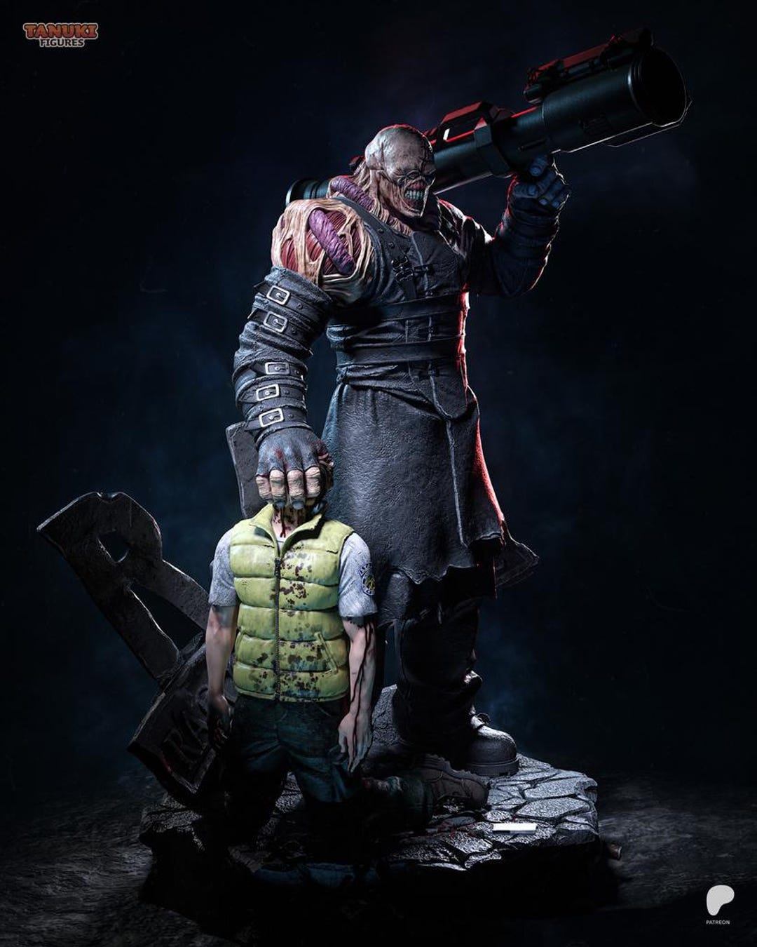 The Zombie Boss | Maximum Detailed 3d 12k Resin Printed Figure - Etsy