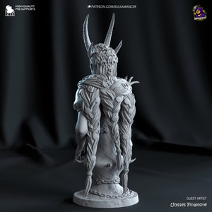 Mizora Bust Baldur's Gate 3 Fan Art 3d 12k Resin Statue Unpainted ...