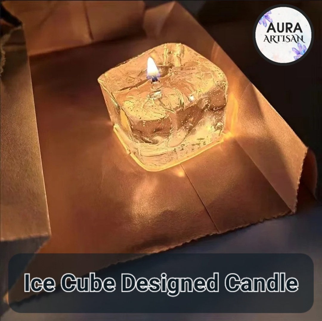 Creative Ice Cube Scented Candle for the Livingroom Decoration Aromatic ...