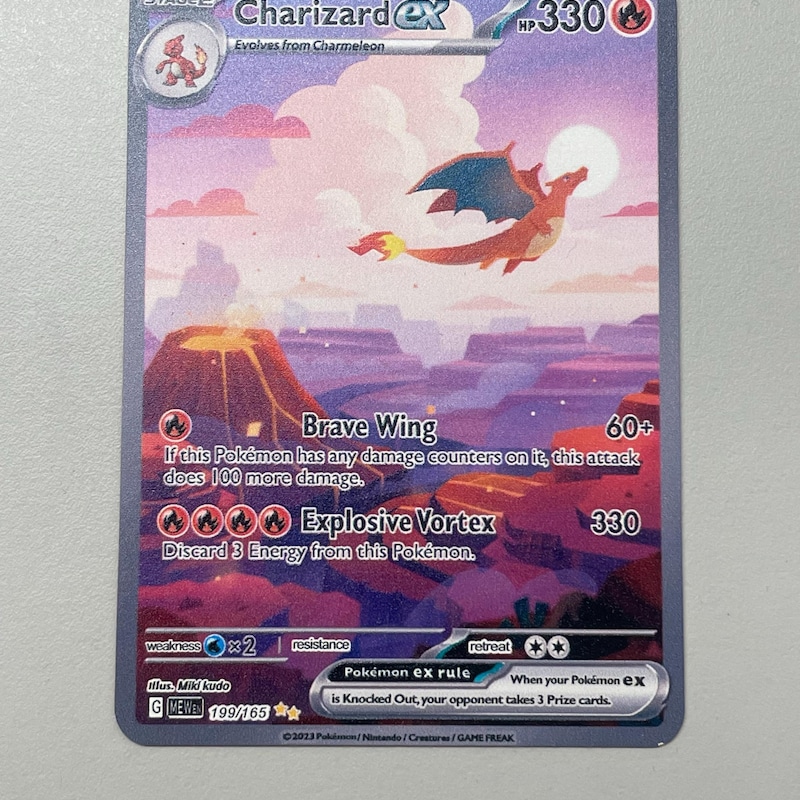 Gold Charizard Card - Etsy