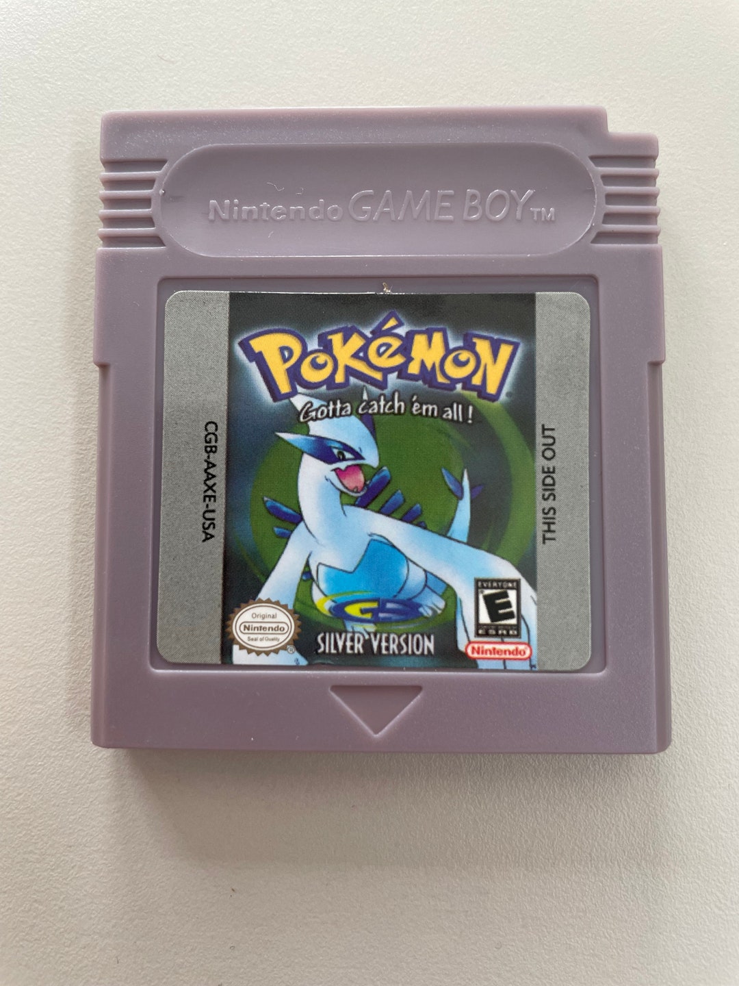 Pokemon Silver Edition Nintendo Gameboy Color Cartridge - Etsy
