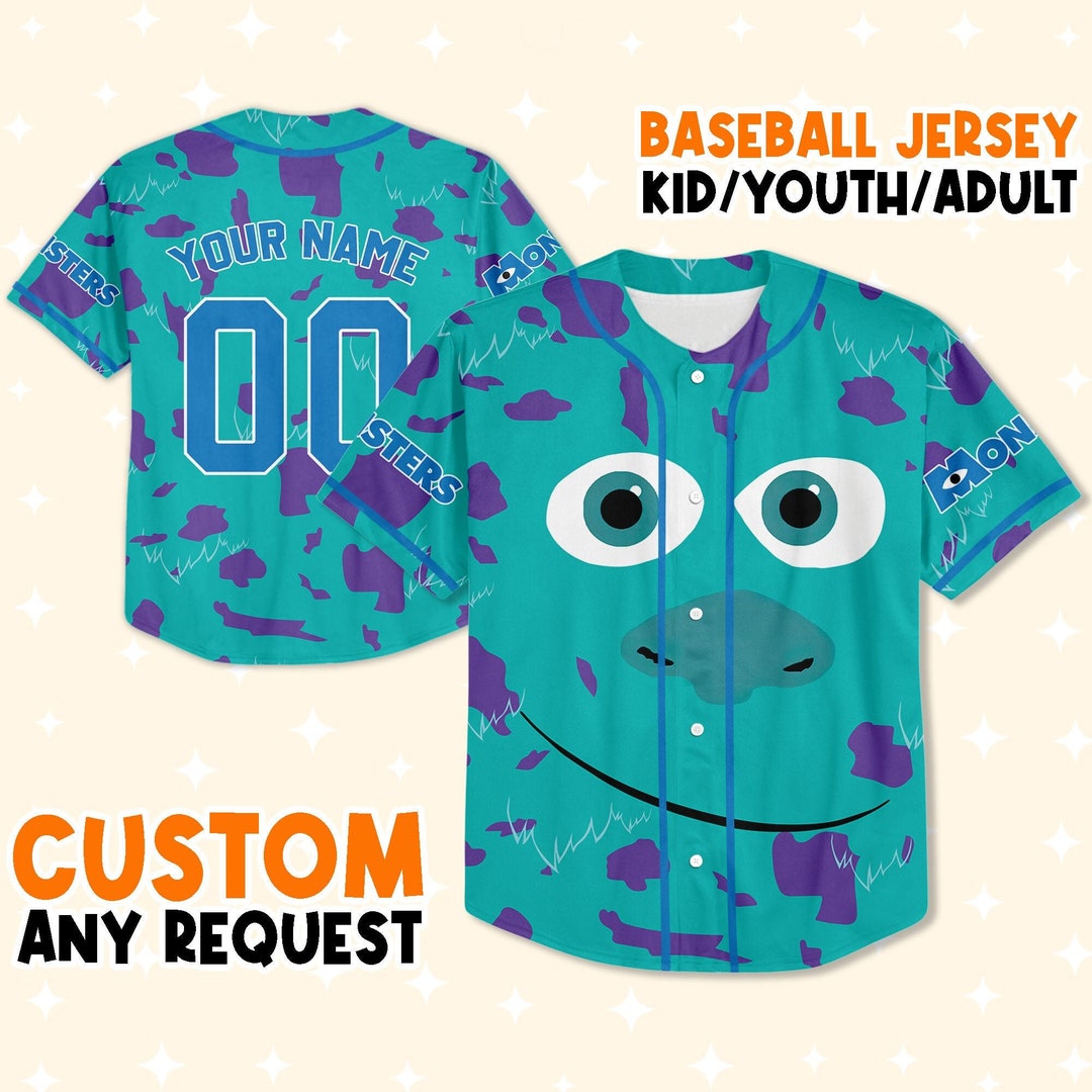 Personalized Disney Monsters Inc Sully Face Happy Life Custom - Etsy
