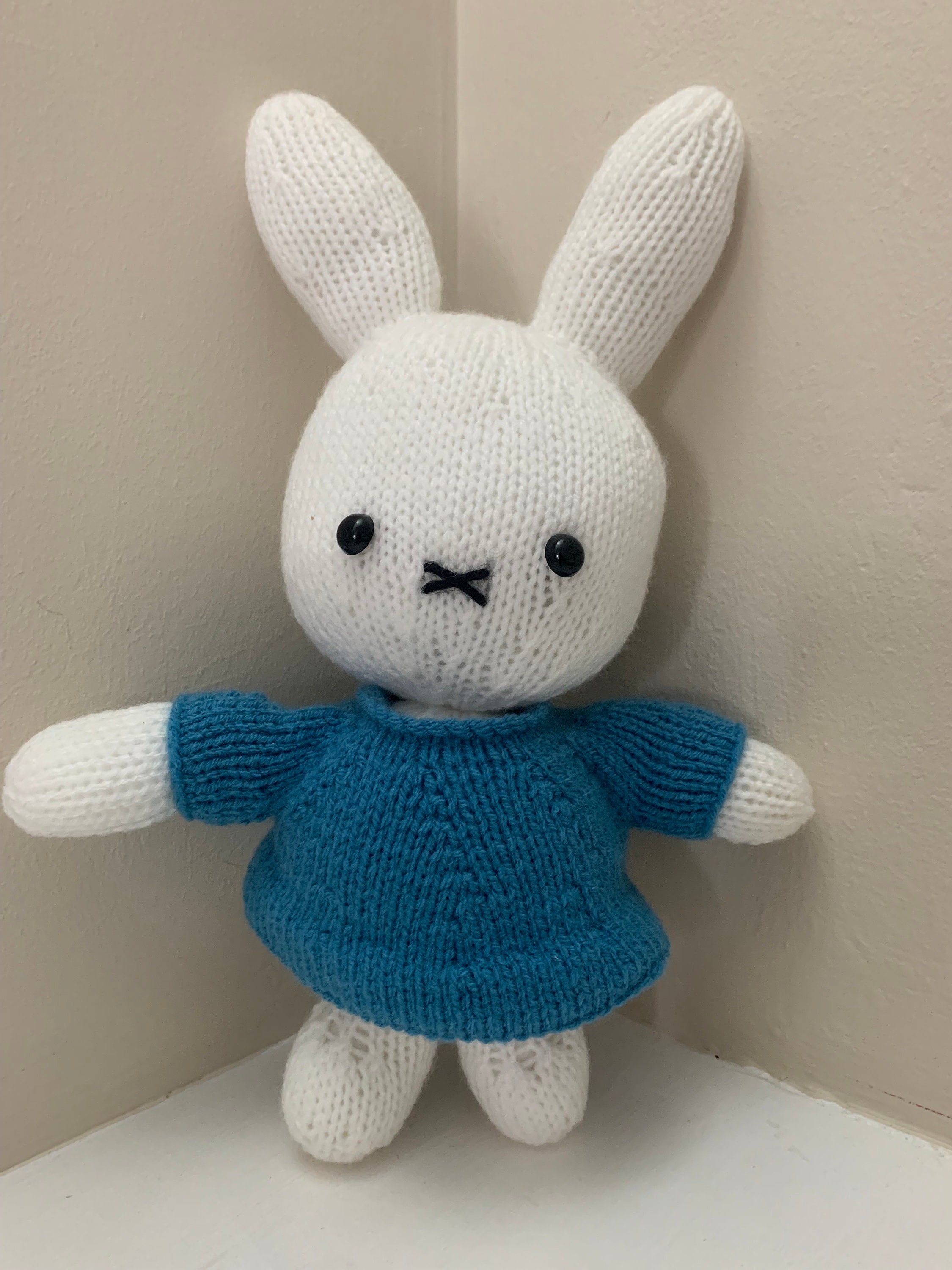 Handknitted Miffy Bunny - Etsy