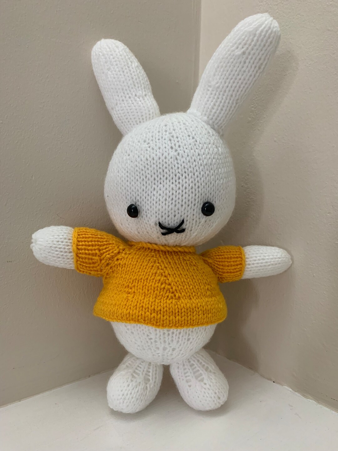 Handknitted Miffy Bunny - Etsy