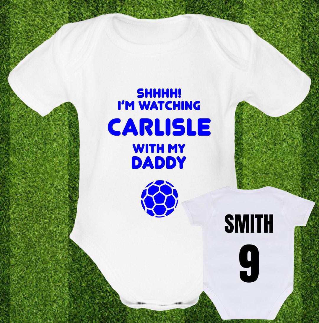 Psychobaby FREE CUSTOMISATION With Daddy UNITED Baby Grow United ...