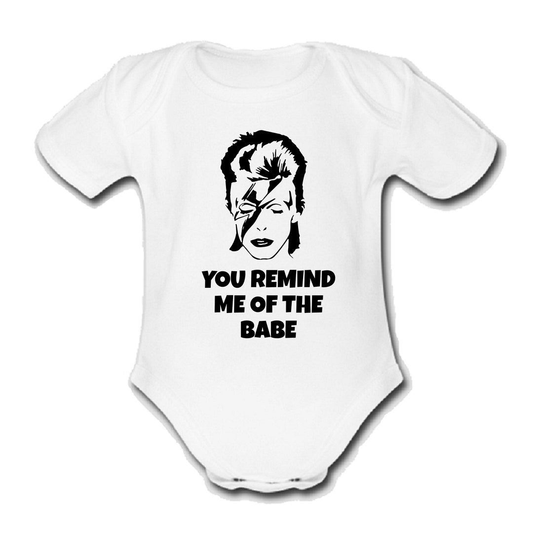 Psychobaby David Bowie Labyrinth Babygrow Baby Vest Grow Bodysuit ...